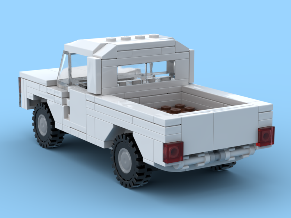 LEGO MOC Pickup Truck by Brown_Bricks | Rebrickable - Build with LEGO