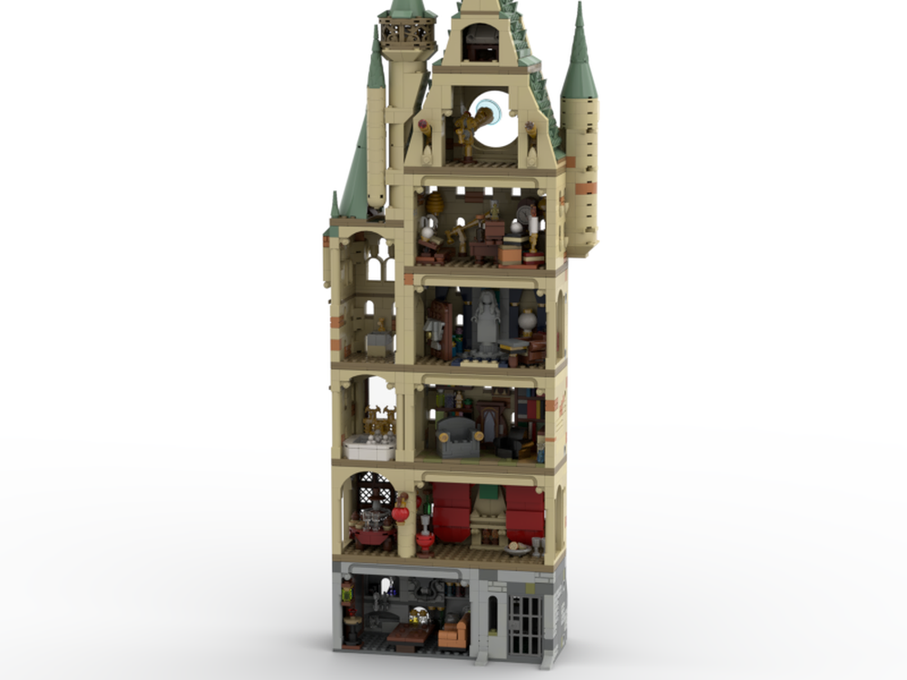 LEGO MOC HP Modular - Blue Common Room - Astronomy Tower Edition by ...