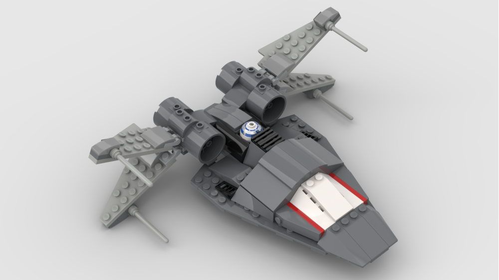 LEGO MOC A-X WING by AbvAvrgUndrAchvr | Rebrickable - Build with LEGO