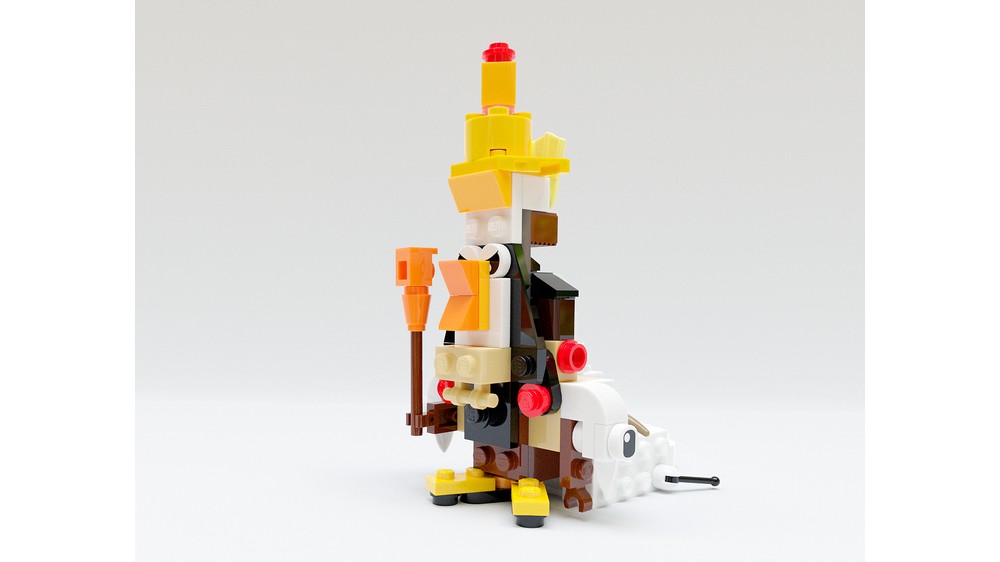 LEGO MOC Angry Monarch by WoodenBoxProjects | Rebrickable - Build with LEGO