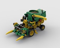 LEGO Set 42168-1 John Deere 9700 Forage Harvester (2024 Technic) | Rebrickable - Build with LEGO