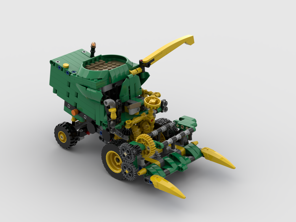 LEGO MOC 42168 Combine Harvester by Larsagri | Rebrickable - Build with ...