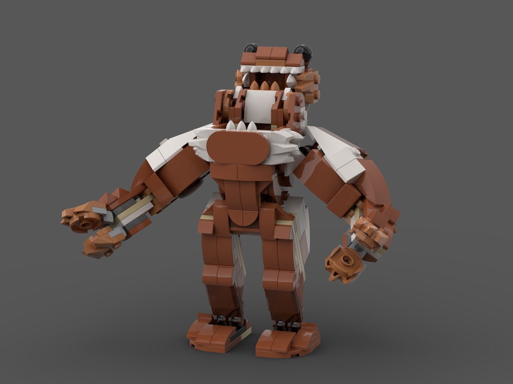 LEGO MOC Red Fox Mech Suit by eric_nunya | Rebrickable - Build with LEGO