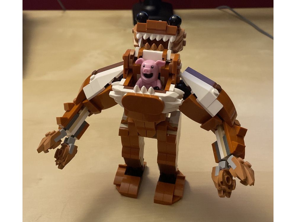 LEGO MOC Red Fox Mech Suit by eric_nunya | Rebrickable - Build with LEGO