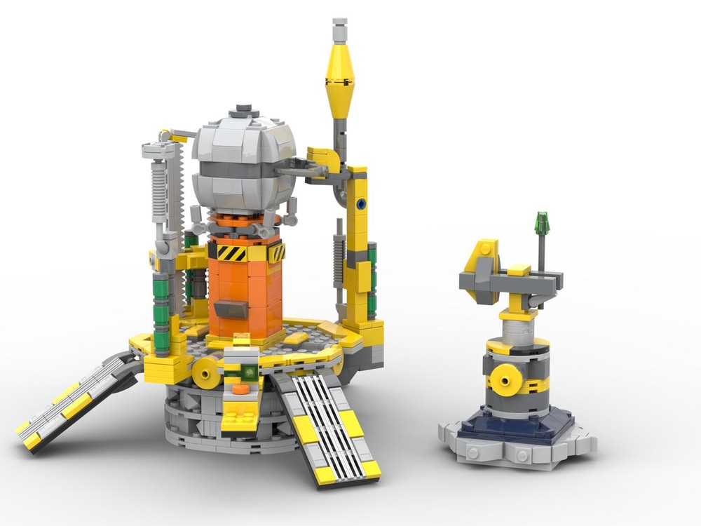 LEGO MOC Deep Rock Galactic On-Site Refinery by Prirmose12345 ...