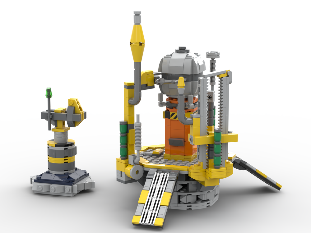 LEGO MOC Deep Rock Galactic On-Site Refinery by Prirmose12345 ...