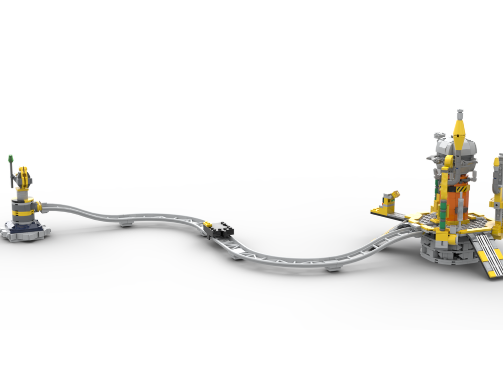 LEGO MOC Deep Rock Galactic On-Site Refinery by Prirmose12345 ...