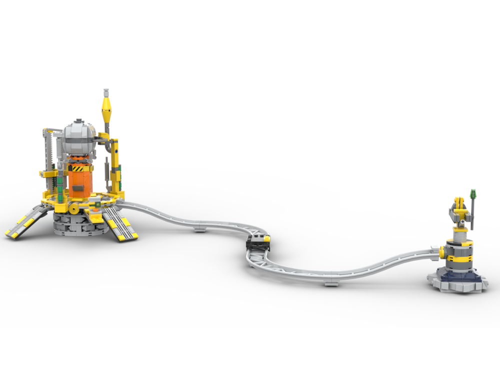 LEGO MOC Deep Rock Galactic On-Site Refinery by Prirmose12345 ...