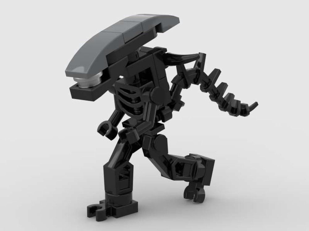 LEGO MOC nano Alien Xenomorph by ej76az | Rebrickable - Build with LEGO