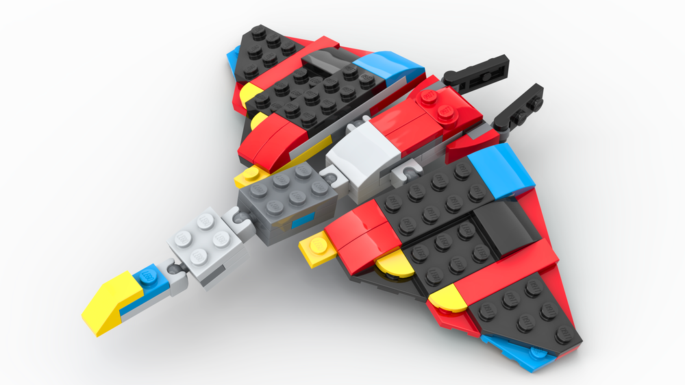 LEGO MOC-182863 31124 Manta ray by Lenarex | Rebrickable - Build with LEGO