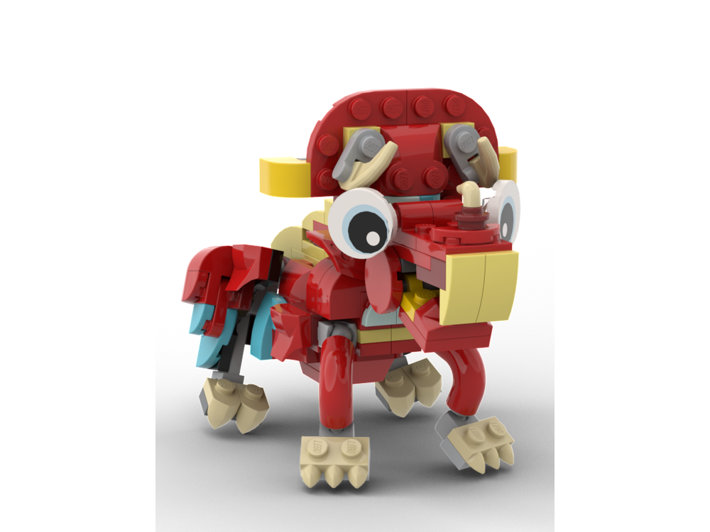 LEGO MOC 31145 Triceratops by zengogobrick | Rebrickable - Build with LEGO