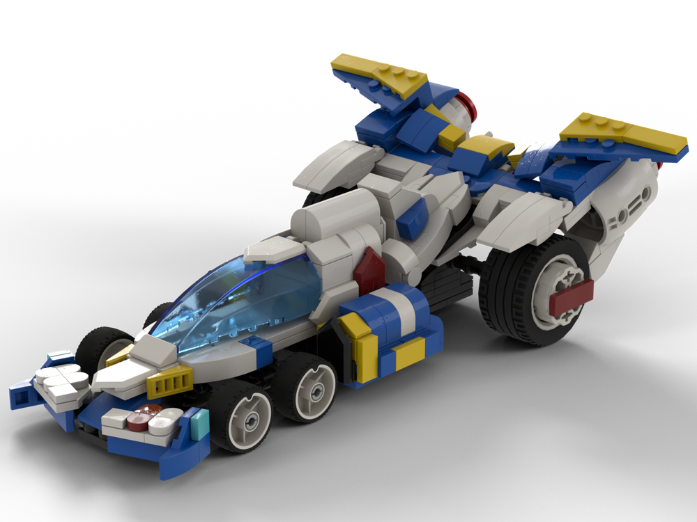 LEGO MOC Future GPX Cyber Formula AKF-11 by Lante | Rebrickable - Build ...
