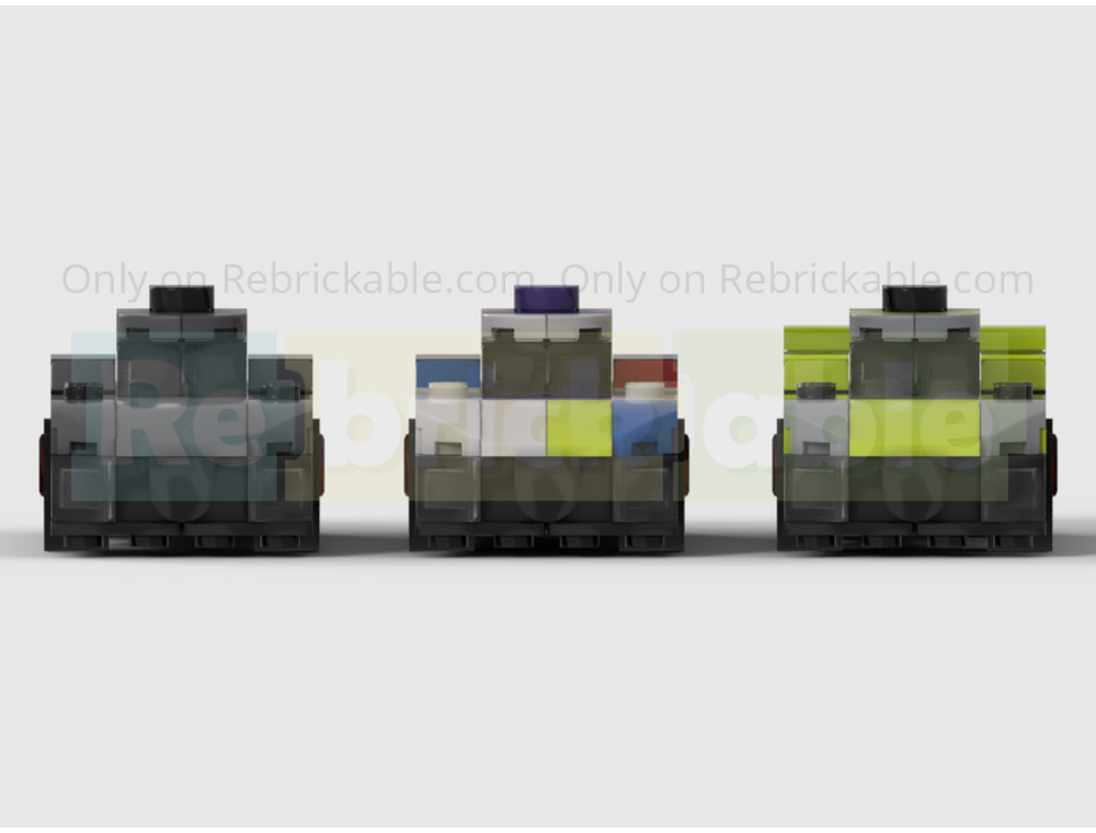 LEGO MOC Pack Of 3 Peugeot 9X8 Hypercar Racing Cars - Half Speed ...