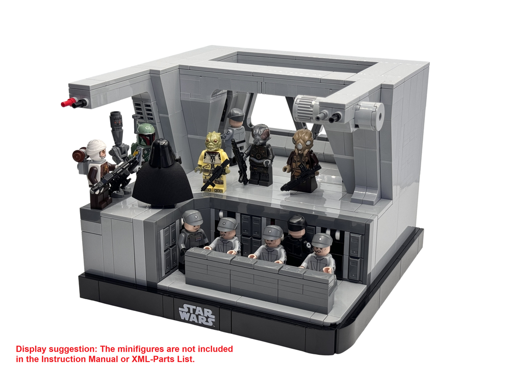 LEGO MOC Star-Destroyer Command Bridge Diorama MOC by thecreatorrmocs ...