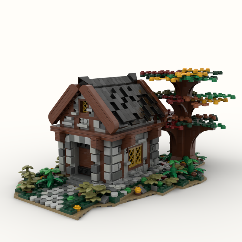 LEGO MOC little medieval house by AlessandroMaffioli | Rebrickable ...