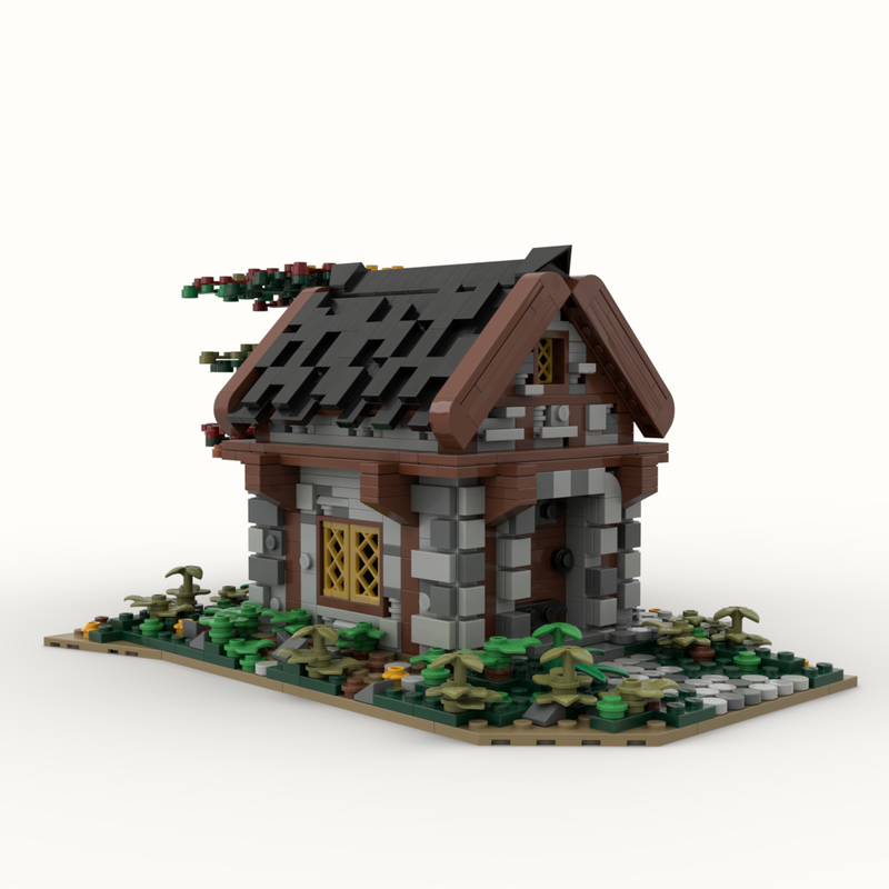 LEGO MOC little medieval house by AlessandroMaffioli | Rebrickable ...