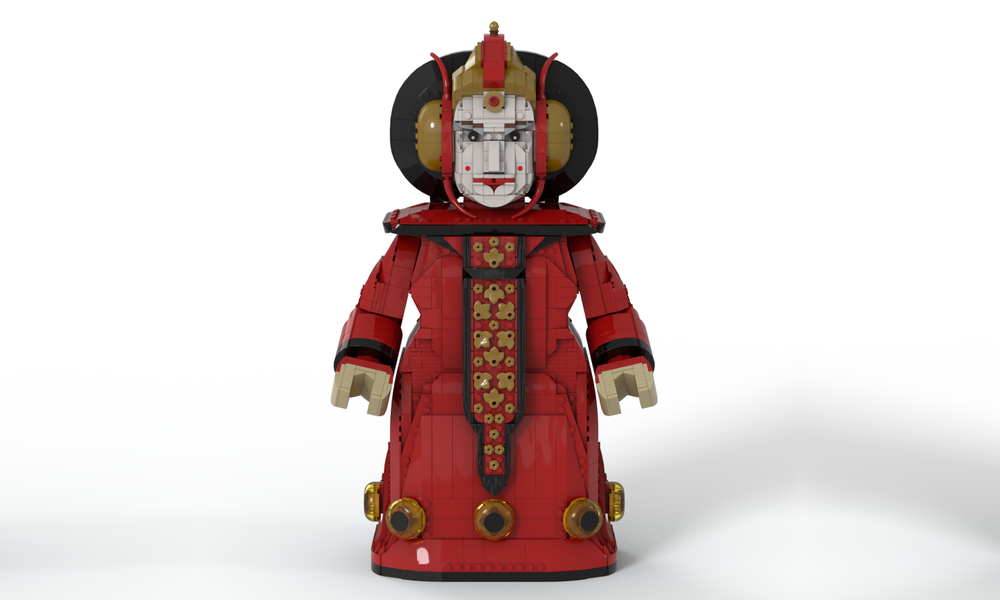 LEGO MOC Padmé Amidala (Queen outfit) megafigure by Albo.Lego ...
