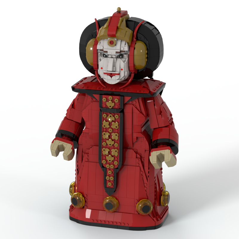 LEGO MOC Padmé Amidala (Queen outfit) megafigure by Albo.Lego ...