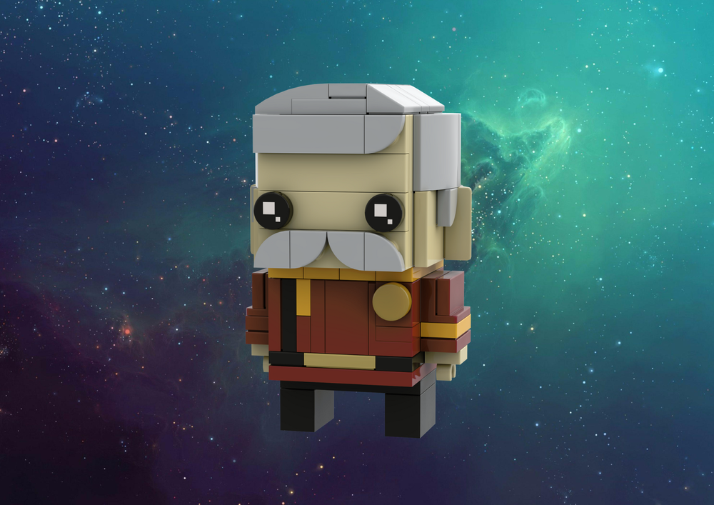 LEGO MOC Cmdr Montgomery Scott by RetroBrix | Rebrickable - Build with LEGO