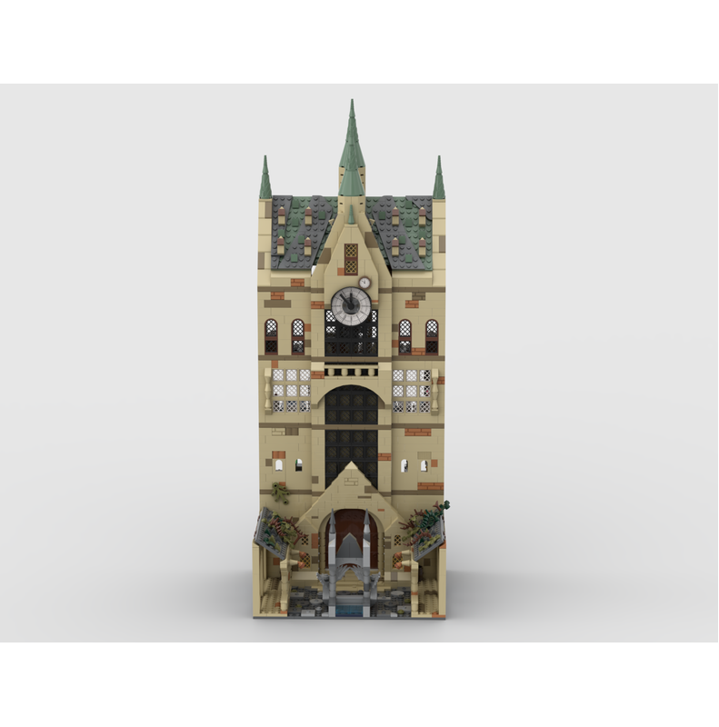 LEGO MOC Clock tower by Polokot | Rebrickable - Build with LEGO
