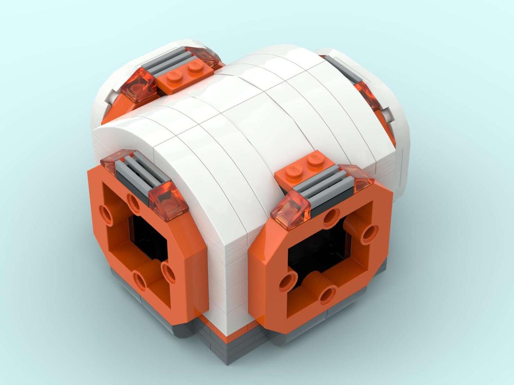 LEGO MOC City Space Connection Module by zz0025 | Rebrickable - Build ...