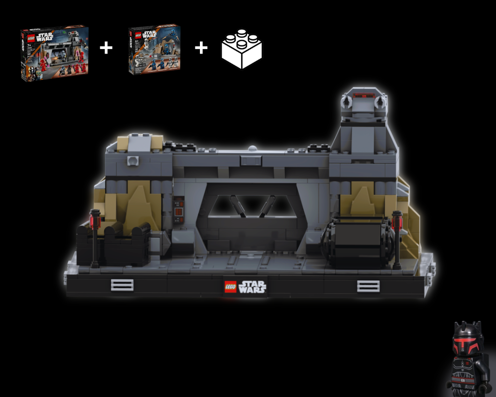 LEGO MOC Ambush on Mandalore Diorama - 75373 & 75386 Extension by ...