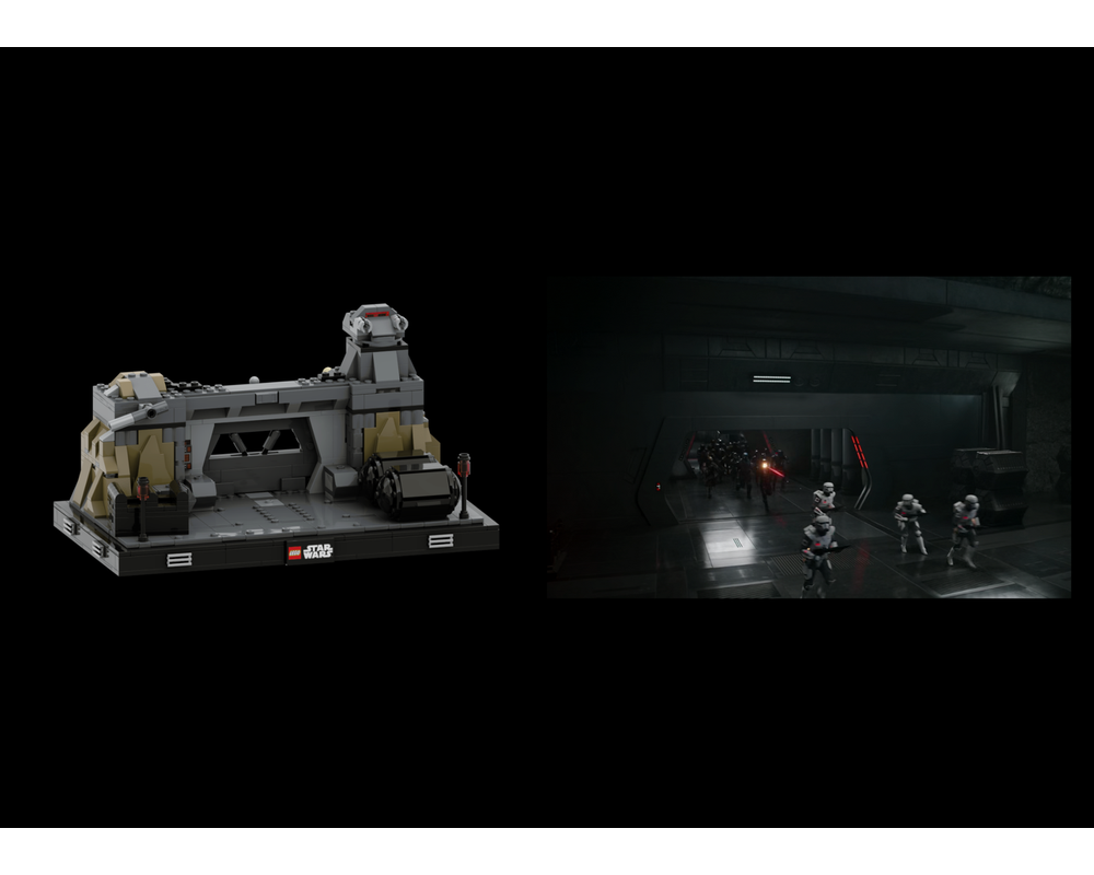 LEGO MOC Ambush on Mandalore Diorama - 75373 & 75386 Extension by ...