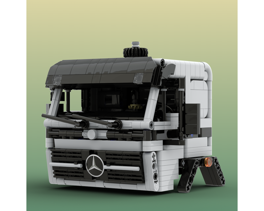 LEGO MOC Mercedes-Benz NG 1632 flatbed truck by OldOlneyLego ...