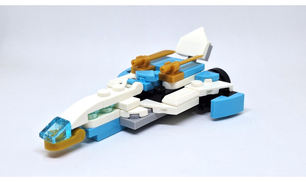 LEGO MOC 30674 Zane Space Shuttle by PeterSzabo | Rebrickable - Build ...
