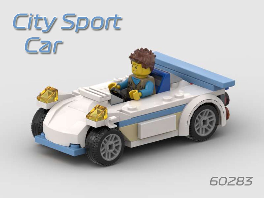 LEGO MOC 60283 City sport car by dLegooo | Rebrickable - Build with LEGO