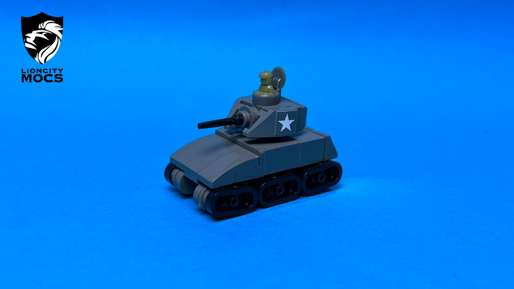 LEGO MOC M4 Sherman (1:120) by Lioncity Mocs | Rebrickable - Build with ...