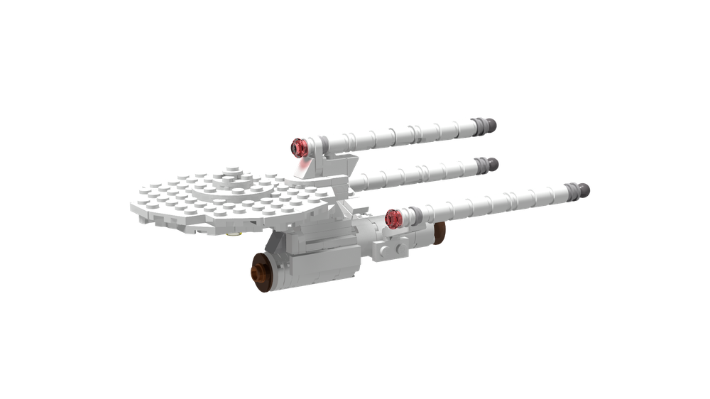 LEGO MOC Federation-Class Starship by LegendAJ | Rebrickable - Build ...