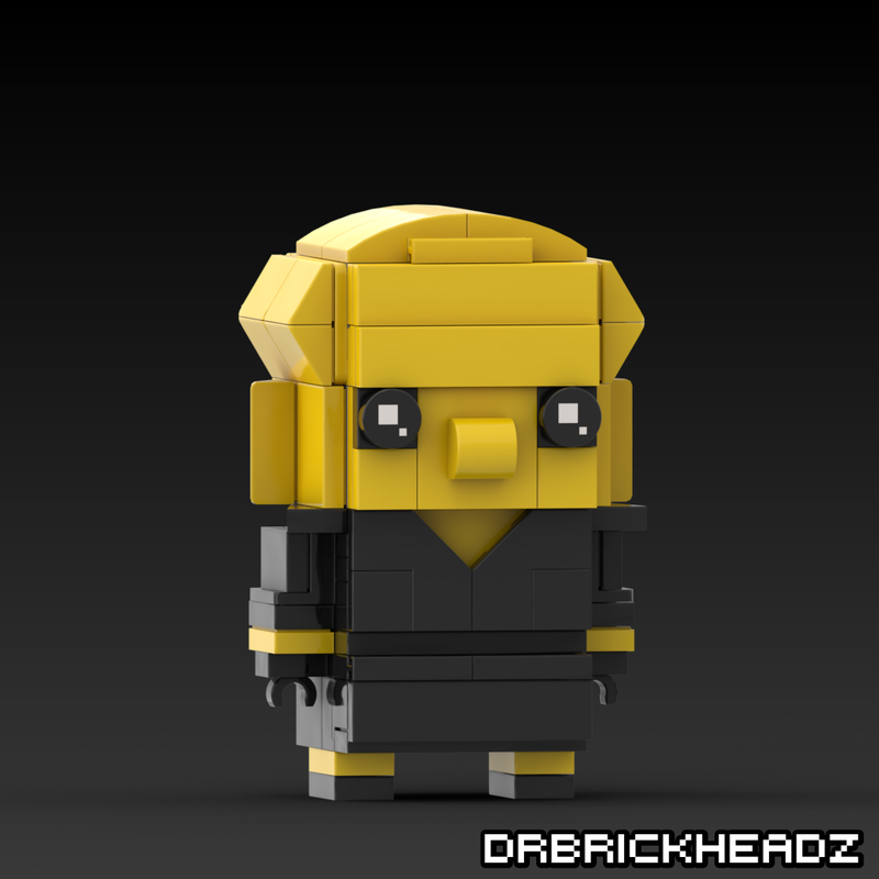 LEGO MOC Yellow Bastard (Frank Miller's Sin City) Brickheadz by ...