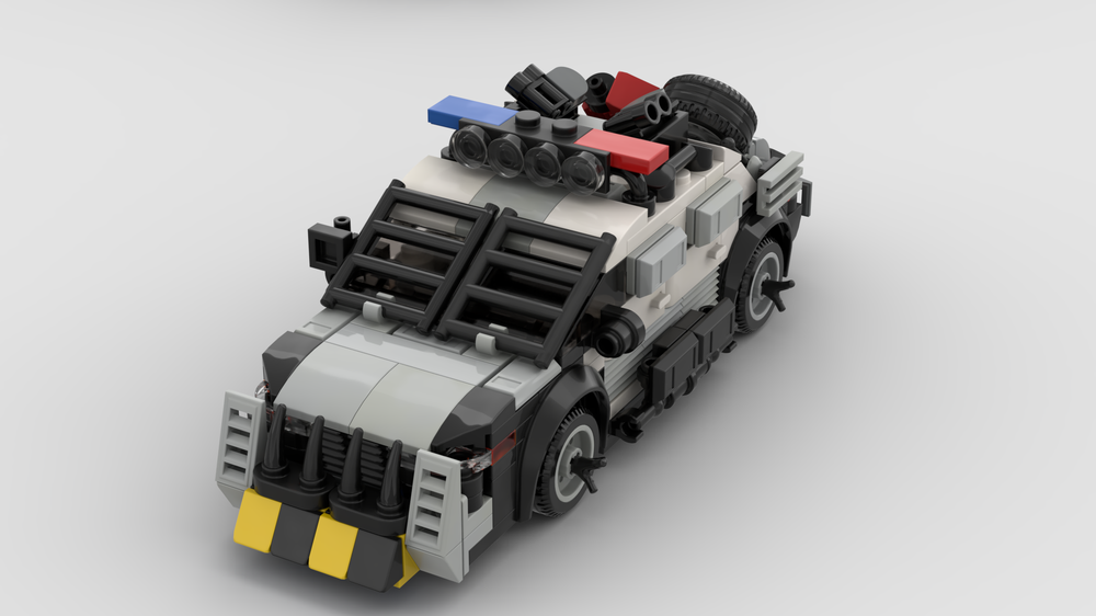 LEGO MOC Post-apocalyptic style - Standard Armed Patrol Car by 蓝呱呱呱呱 ...