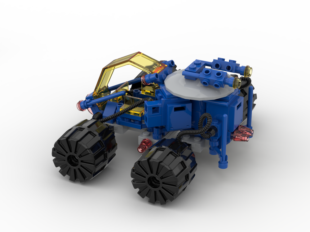 LEGO MOC Space, Delivery Rover by pturecki | Rebrickable - Build with LEGO