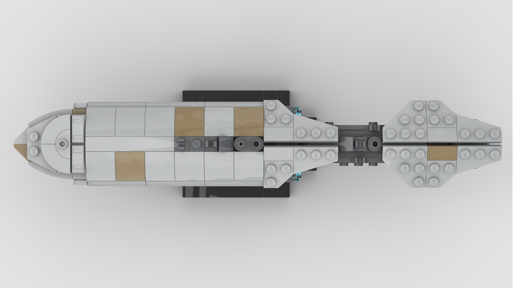 LEGO MOC 1:1455 MC30c Frigate by Kdapt-Preacher | Rebrickable - Build ...