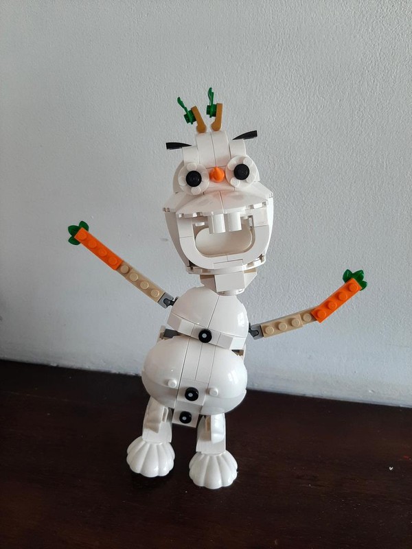 LEGO MOC Olaf from Frozen by Oripy | Rebrickable - Build with LEGO