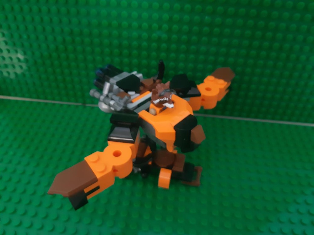 LEGO MOC Rocket Raccoon's Microfighter by Just a minifig | Rebrickable ...