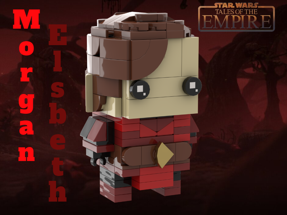 LEGO MOC Morgan Elsbeth Brickheadz by Ant0noo | Rebrickable - Build ...