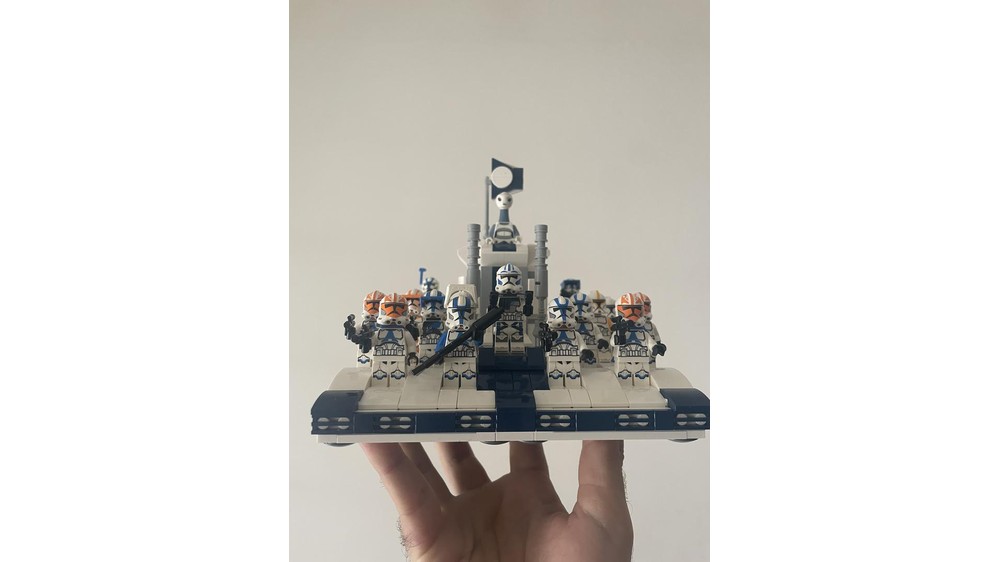 LEGO MOC Clone Platoon Minifigure Display by zsoltom | Rebrickable ...