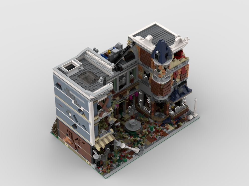 LEGO MOC lego set 10255 assembly square apocalypse version by ...