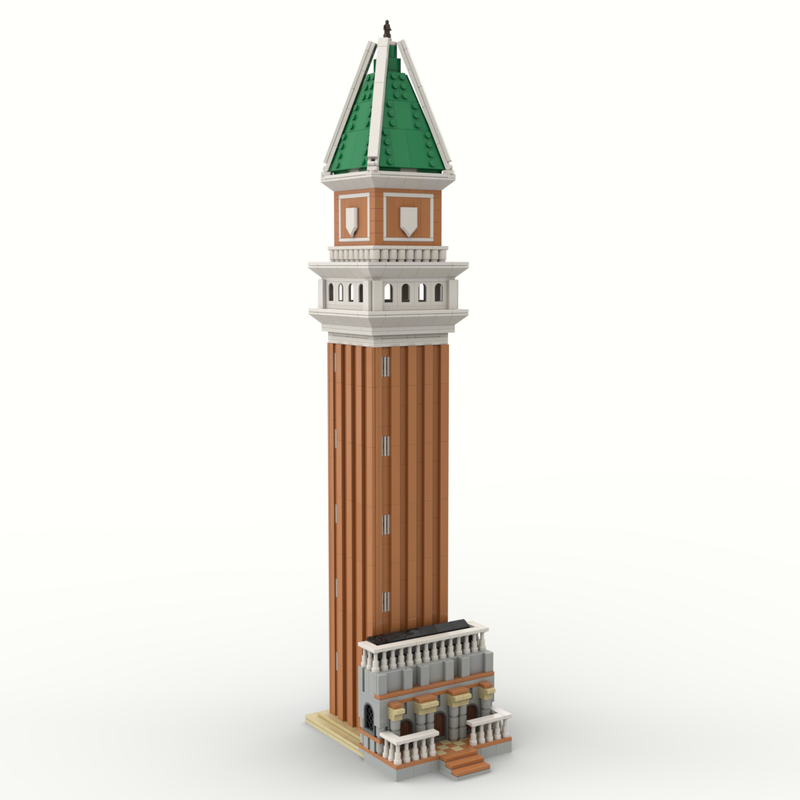 LEGO MOC campanile san marco microscale by AlessandroMaffioli ...