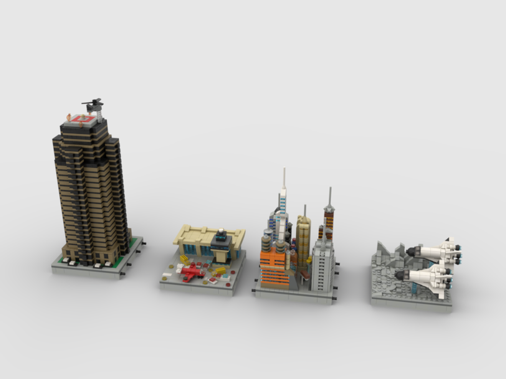 LEGO MOC Microscale Bruce Willis films by AlessandroMaffioli ...