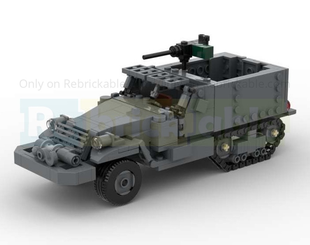 LEGO MOC M5 Halftrack by Brick Industries | Rebrickable - Build with LEGO