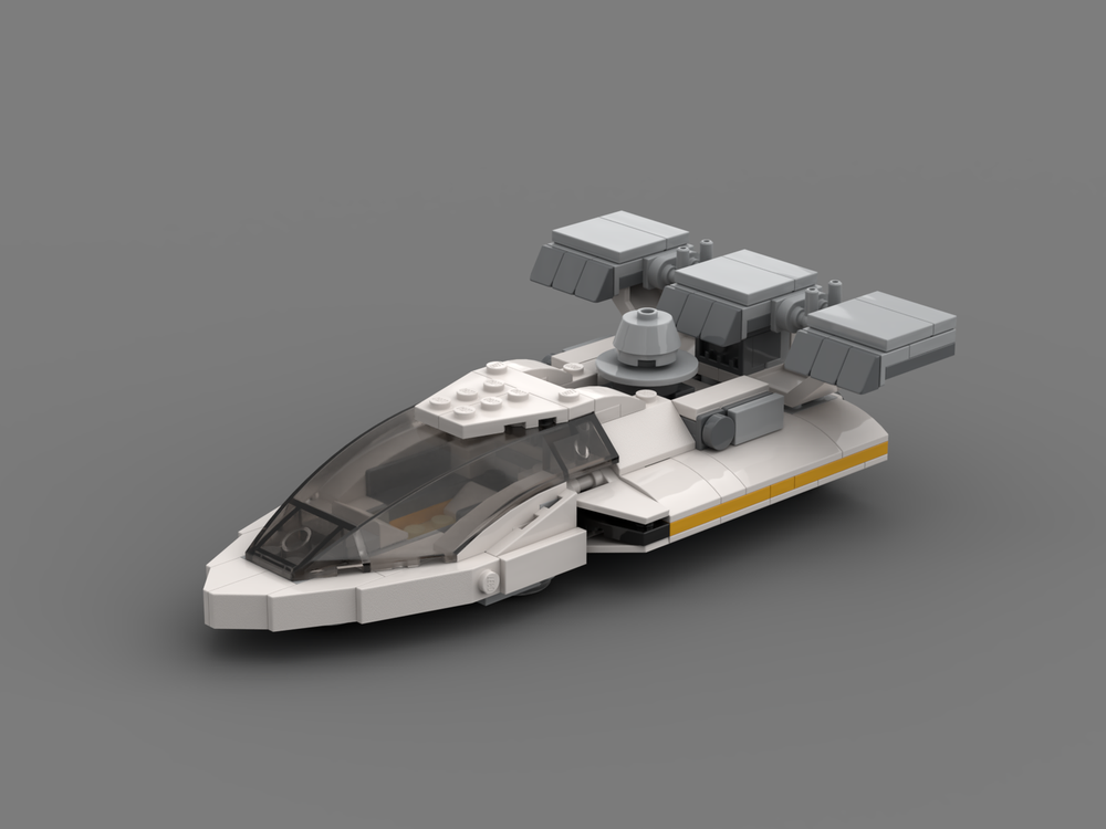LEGO MOC-183075 V-35 Courier Landspeeder 75290 by Bricksota ...