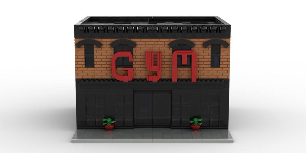 LEGO MOC Modular Gym by Tom designs | Rebrickable - Build with LEGO