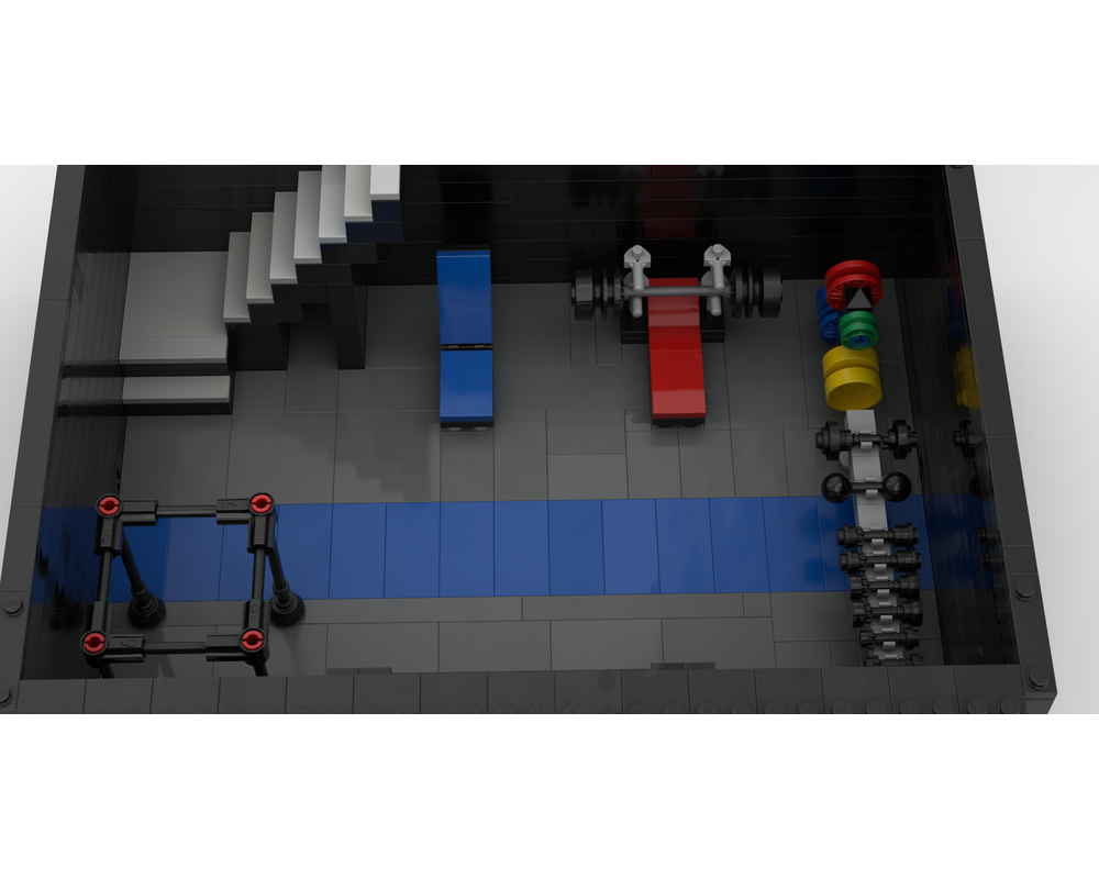LEGO MOC Modular Gym by FangTom bricks | Rebrickable - Build with LEGO