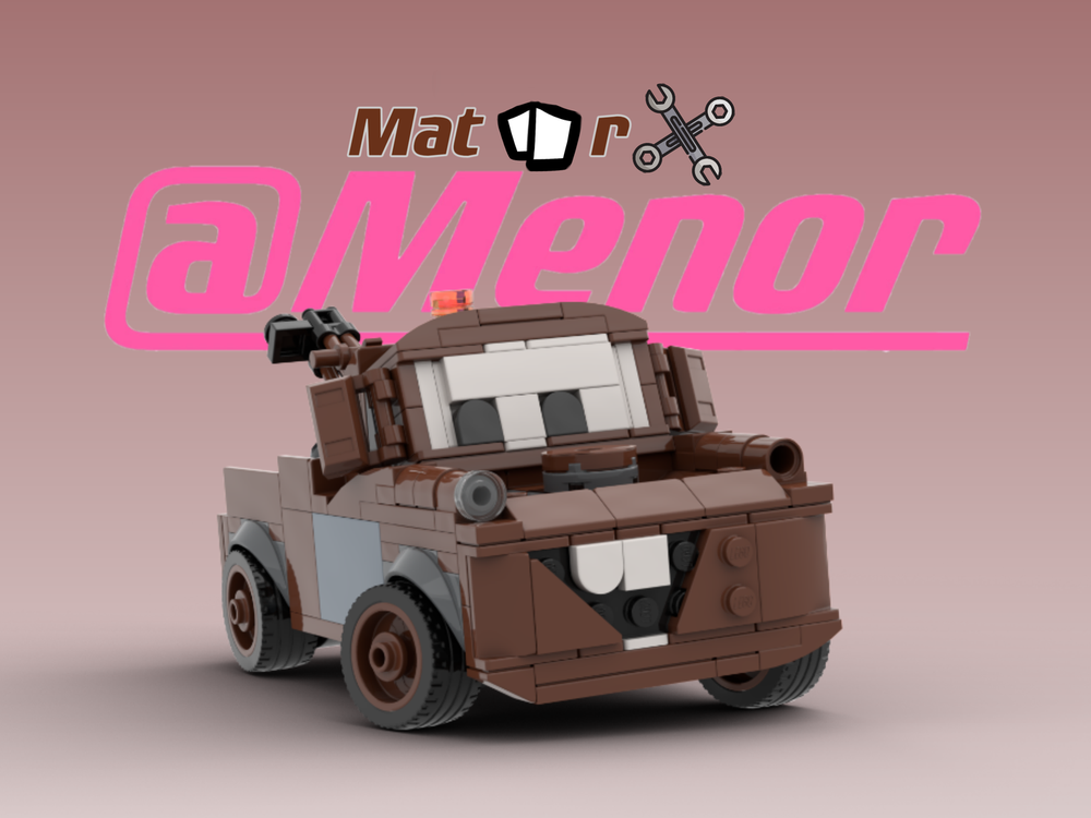 LEGO MOC Tow Mater(From Cars) by Menor | Rebrickable - Build with LEGO