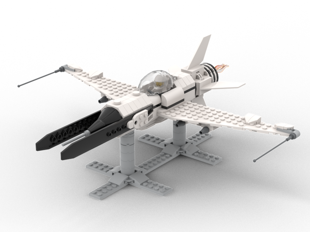LEGO MOC Space Jet by peoperXL | Rebrickable - Build with LEGO