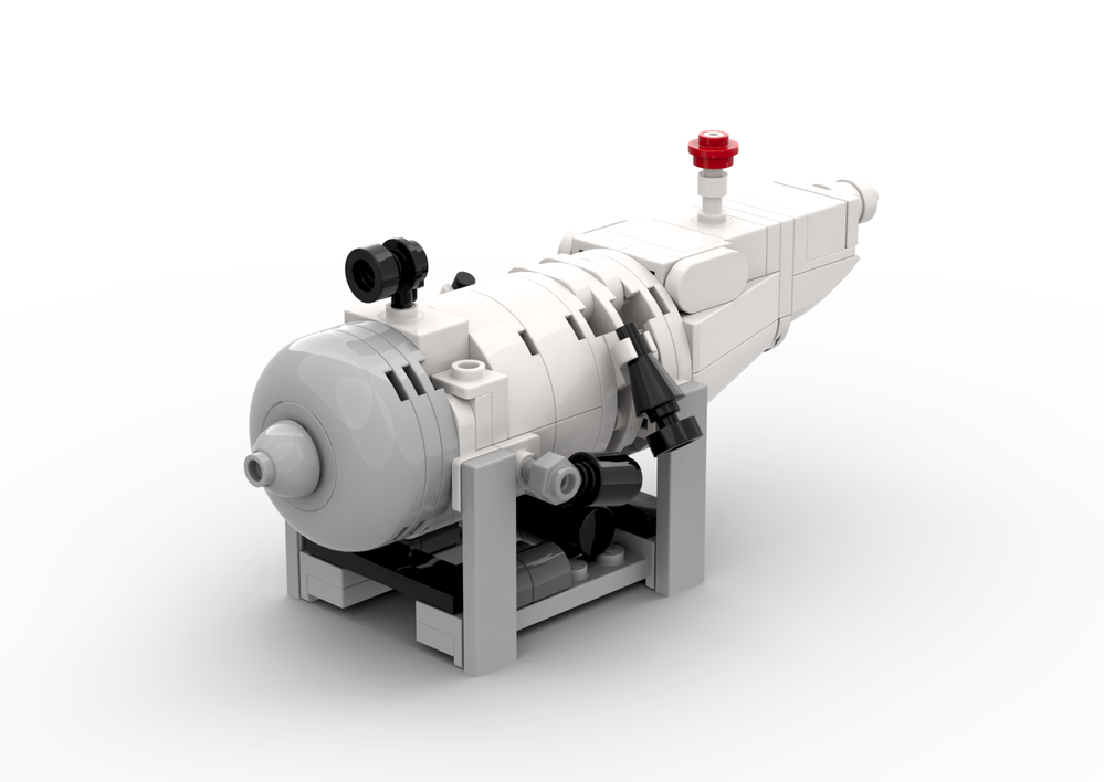 LEGO MOC Oceangate's Titan Submersible [1:50] by The Bobby Brix Channel ...